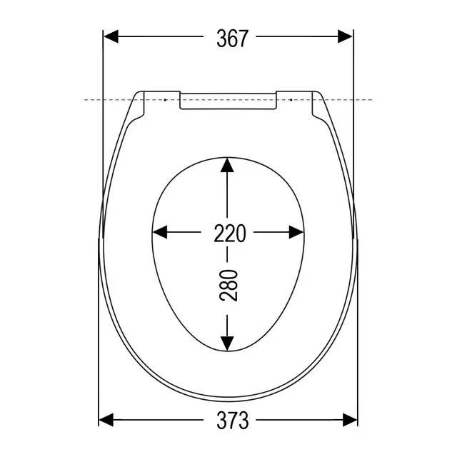 Como SoftClose white Oval - 521906 | HARO Sanitary